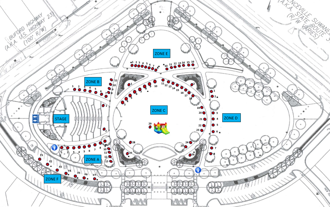 2024 Festival Vendor Map & Booth Locations - African American Culture ...